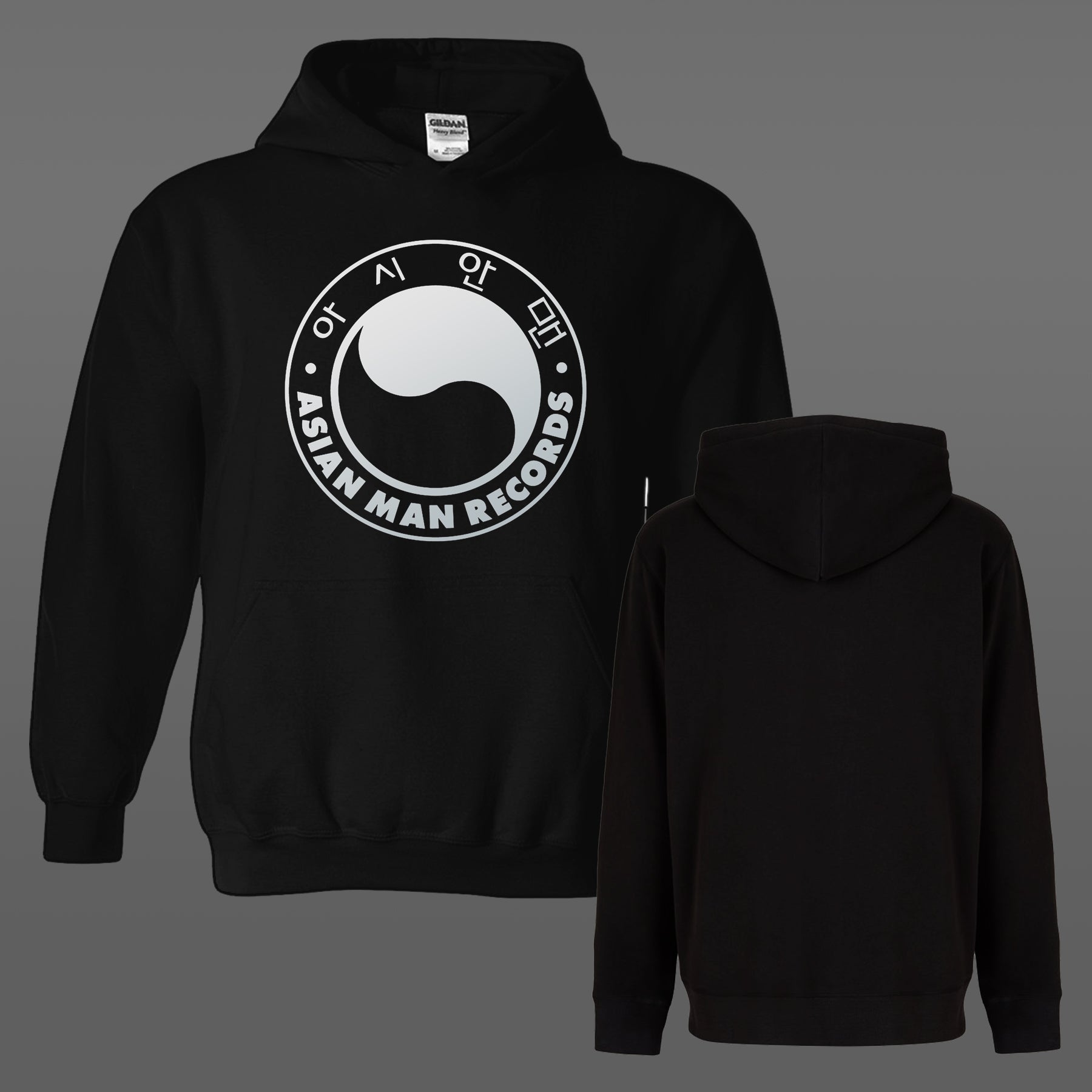 AMR Pullover Hoodie Black – ASIAN MAN RECORDS