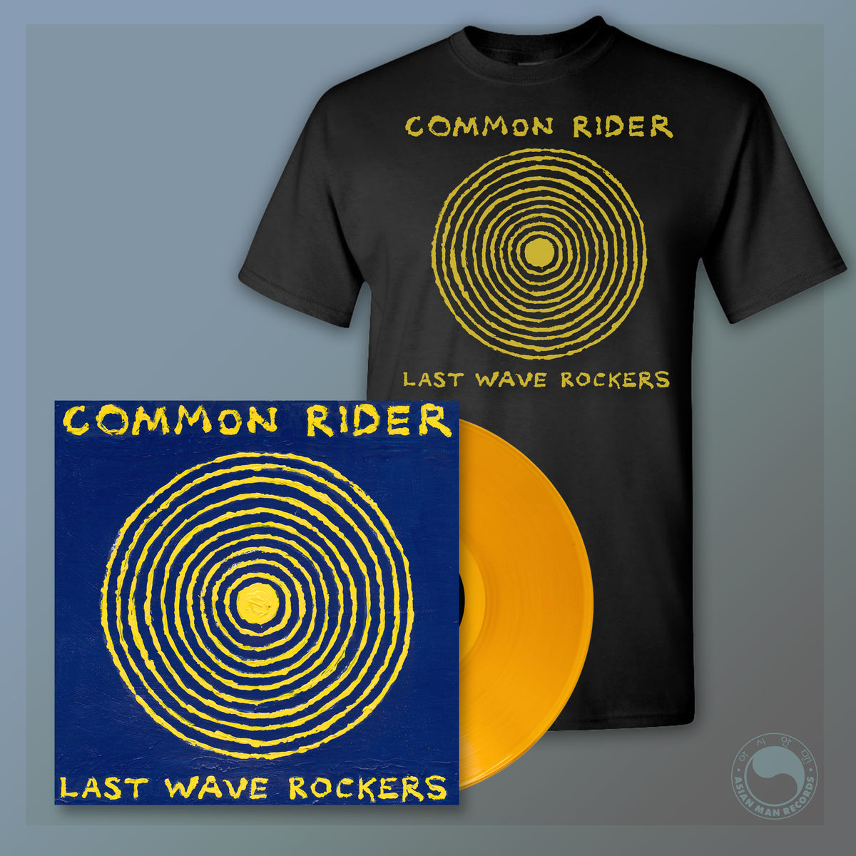 COMMON RIDER "Last Wave Rockers" T SHIRT – ASIAN MAN RECORDS