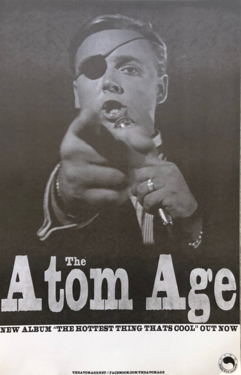 THE ATOM AGE poster – ASIAN MAN RECORDS