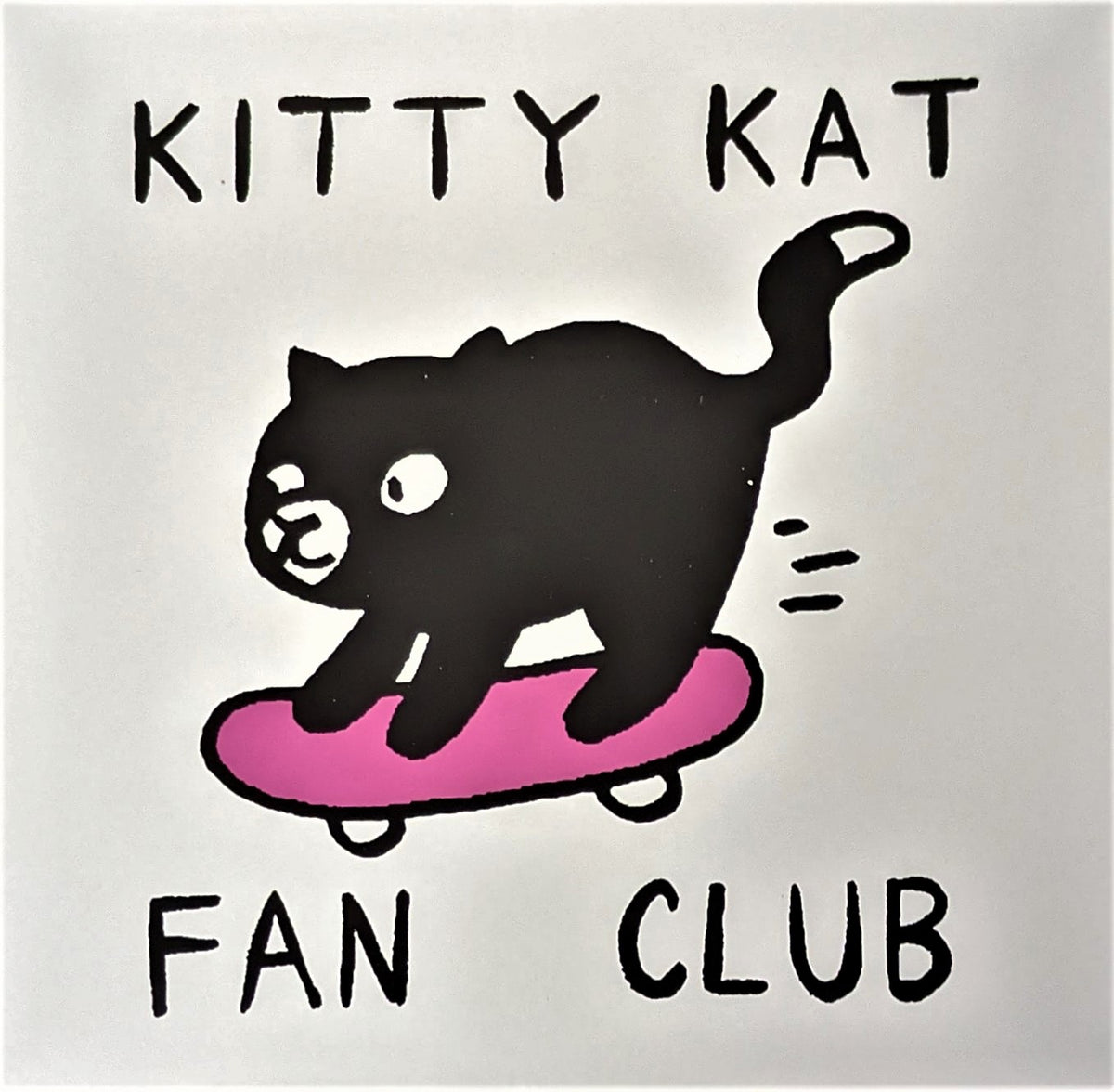 KITTY KAT FAN CLUB sticker – ASIAN MAN RECORDS